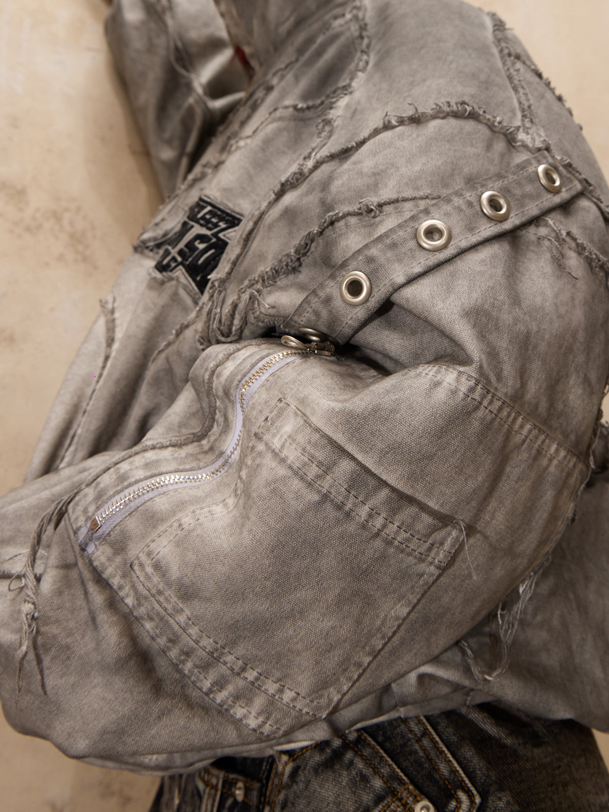 Personsoul Hand Brushed Dirty Cotton Coat – personsoul