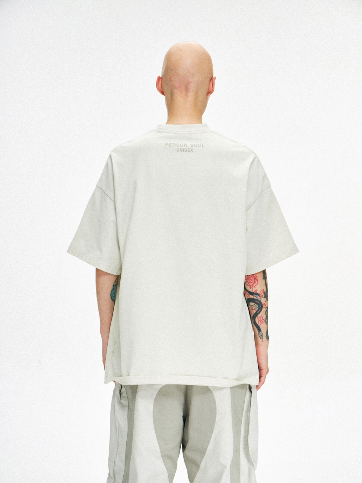 Personsoul Logo Embroidered Basic T-shirt - personsoul